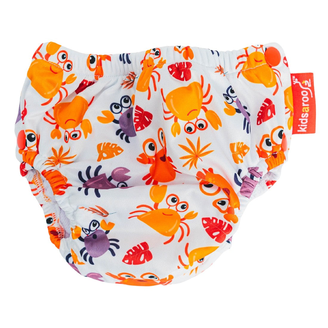 KIDSAROO - REUSABLE SWIM NAPPY: CRABTASTIC – Treetop Toy Shop