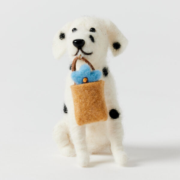 JIGGLE & GIGGLE - SPOTTY FELT DOG – Treetop Toy Shop