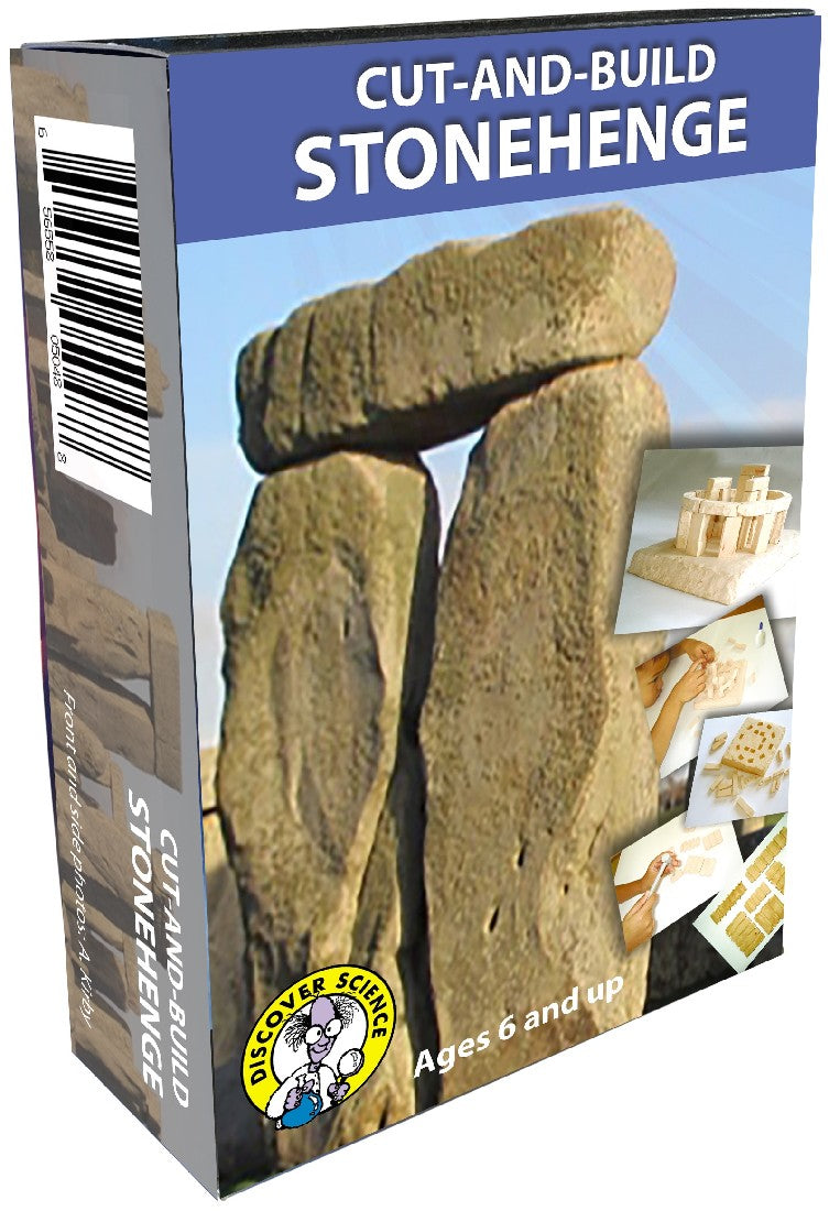 DISCOVER SCIENCE - CUT AND BUILD STONEHENGE KIT – Treetop Toy Shop
