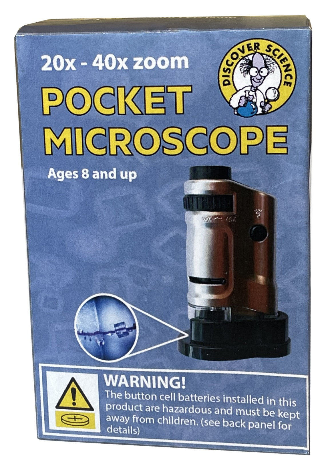 DISCOVER SCIENCE - POCKET MICROSCOPE – Treetop Toy Shop