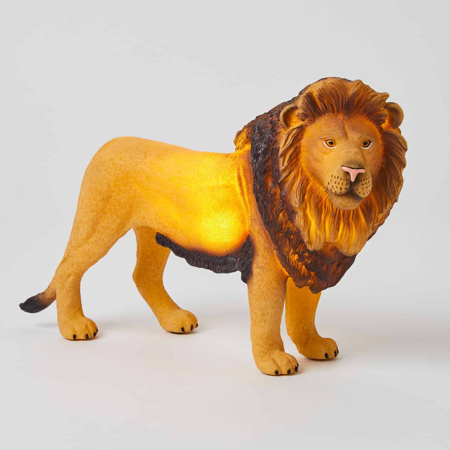 JIGGLE & GIGGLE - SCULPTURED LIGHT: LION – Treetop Toy Shop