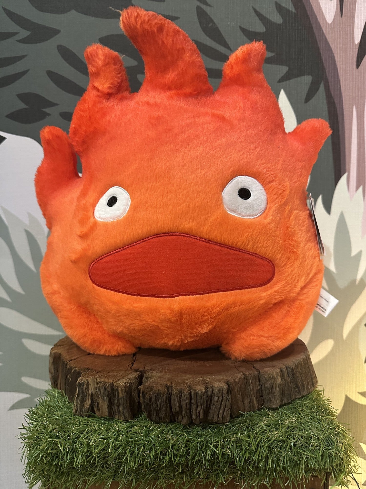 STUDIO GHIBLI - HOWL'S MOVING CASTLE: CALCIFER PLUSH – Treetop Toy Shop