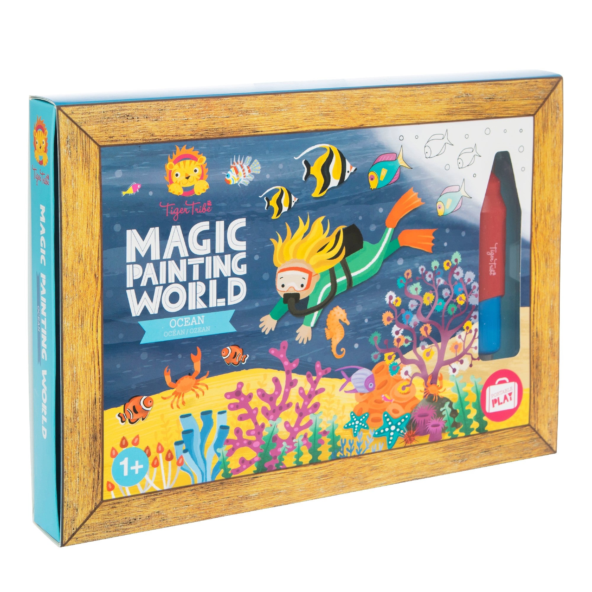TIGER TRIBE - MAGIC PAINTING WORLD: OCEAN – Treetop Toy Shop