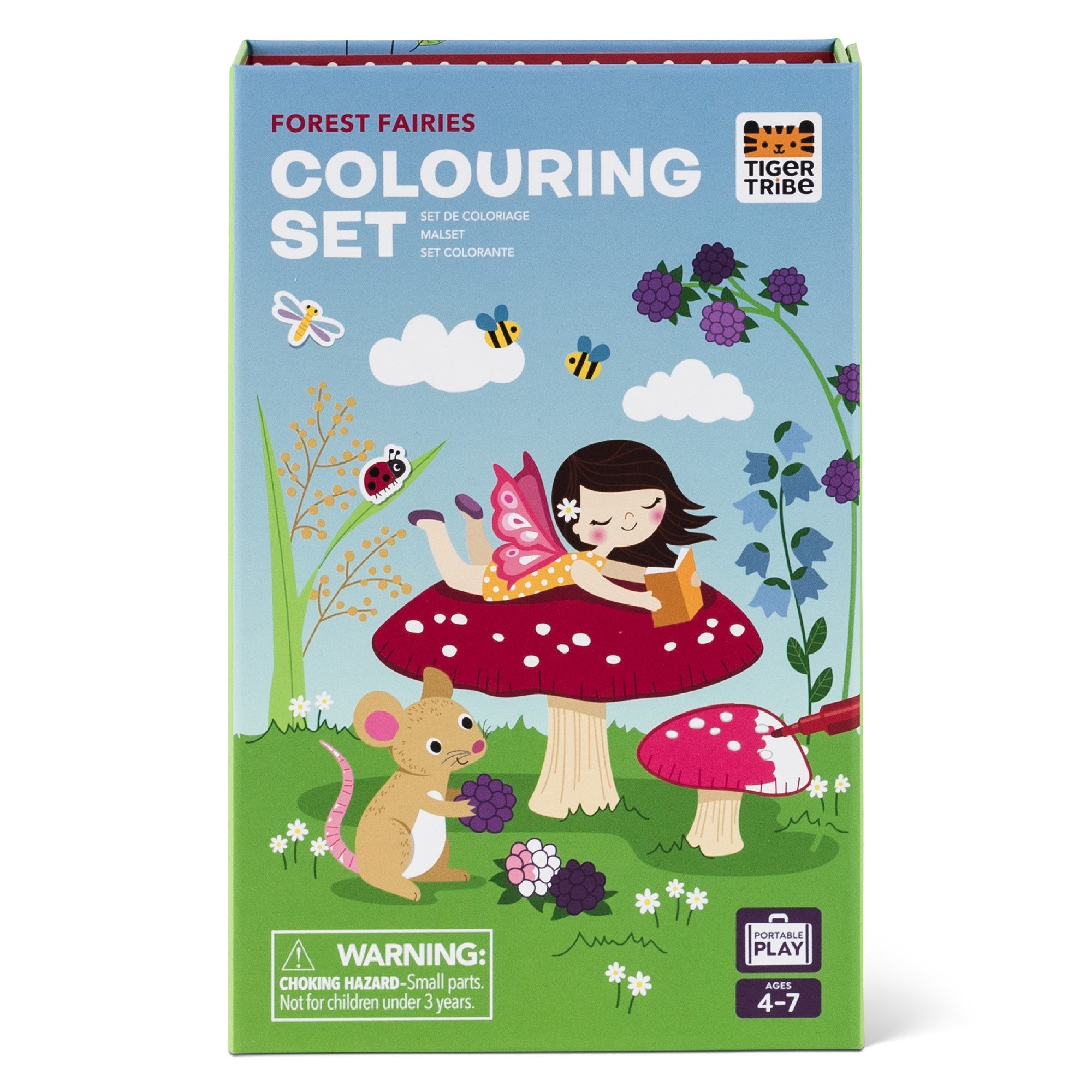 TIGER TRIBE - COLOURING SET: FOREST FAIRIES – Treetop Toy Shop